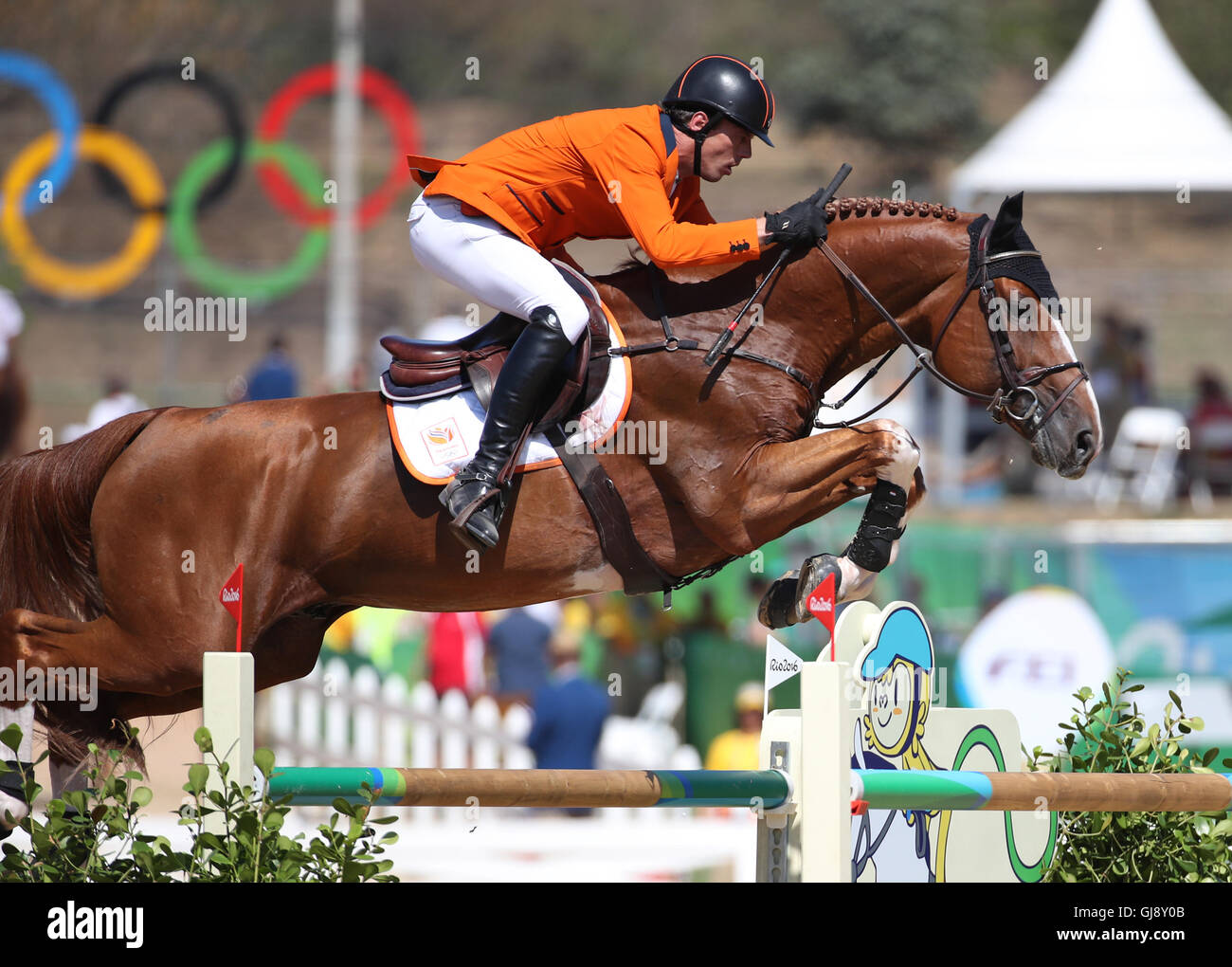 Rio de Janeiro, Brazil. 14th Aug, 2016. Harrie Smolders of the ...
