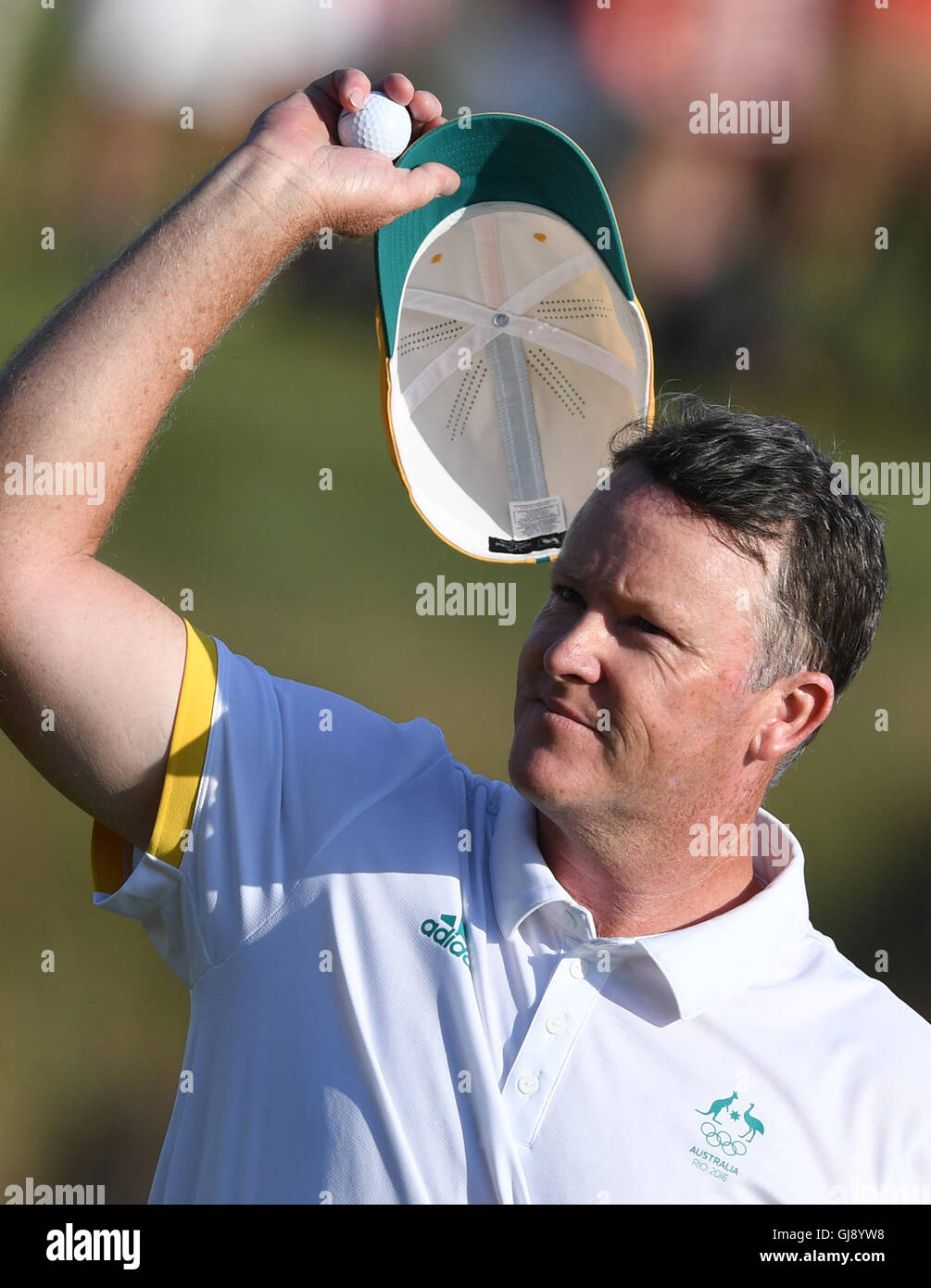 Rio de Janeiro, Brazil. 14th Aug, 2016. Marcus Fraser of Australia in ...
