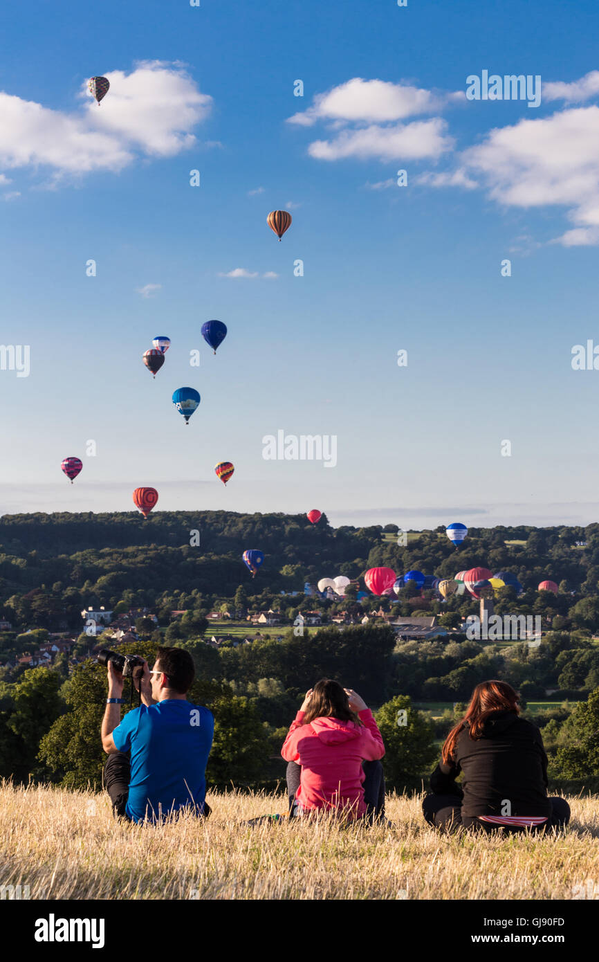 2016 bristol balloon fiesta ashton court estate hi-res stock ...