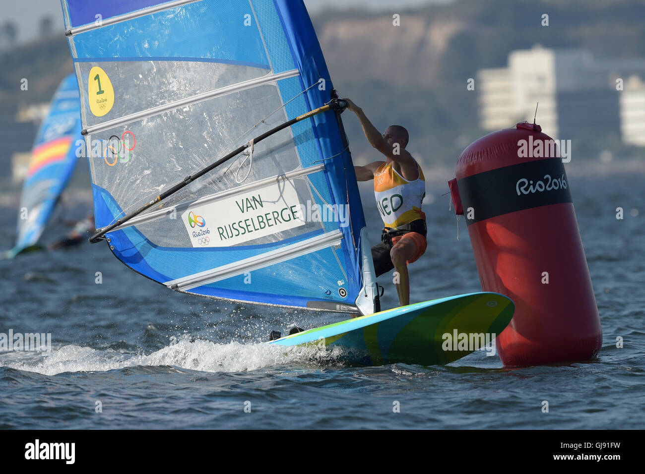 Rio de Janeiro, Brazil 14th Aug, 2016 Dorian van RIJSSELBERGHE (NED) in ...