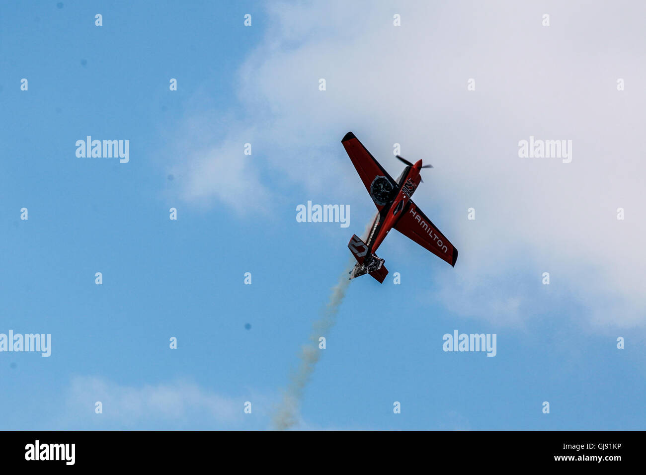 Masters Cup air race at the Red Bull Air Race 2016 in Ascot Stadium on ...