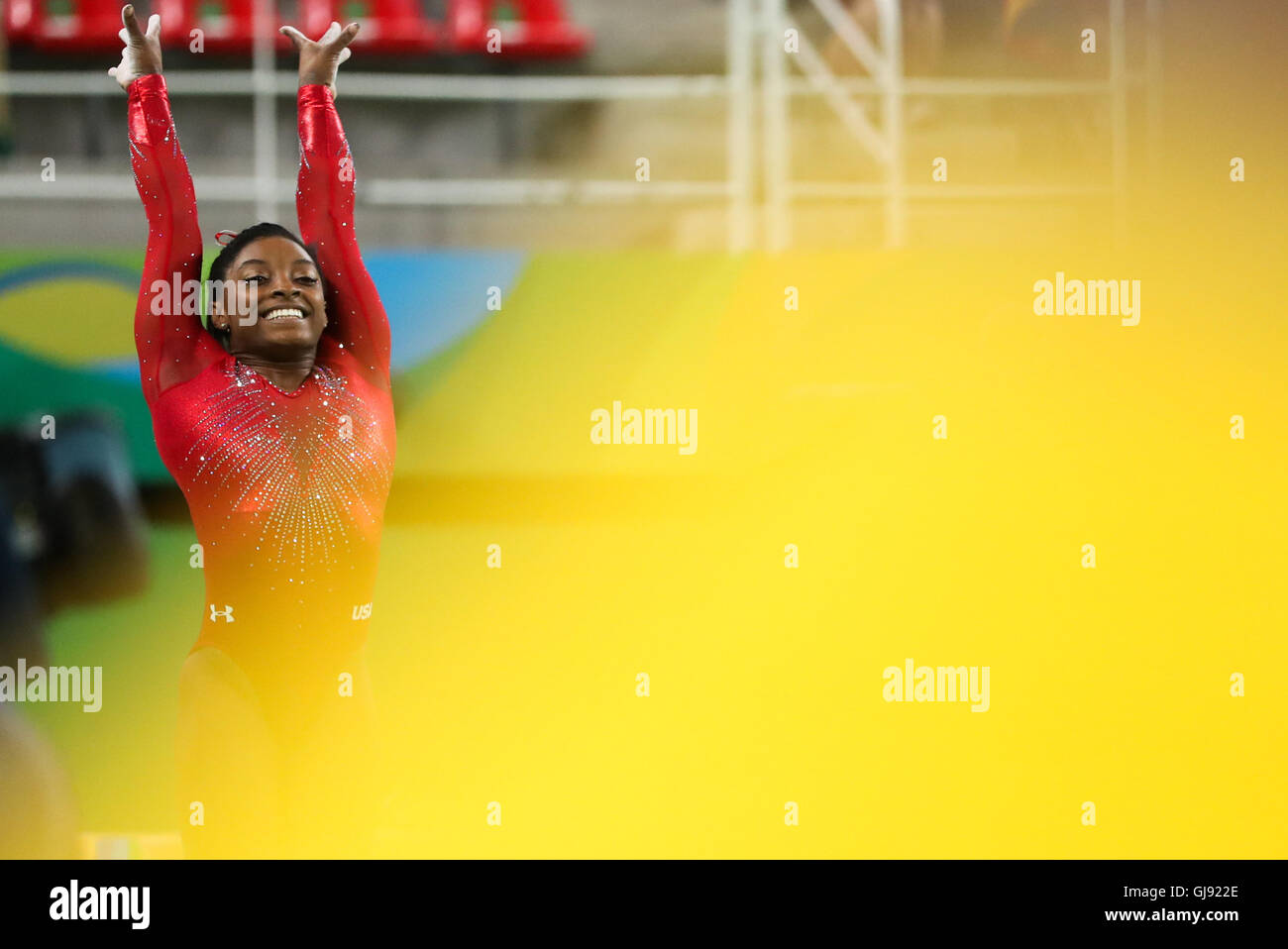 Rio De Janeiro, Brazil. 14th Aug, 2016. Simone Biles of the United ...