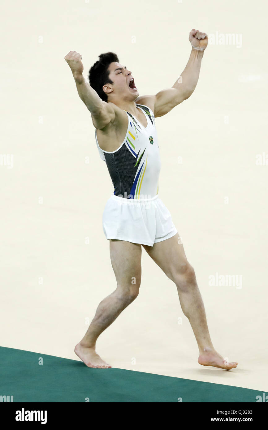 Rio De Janeiro, Brazil. 14th Aug, 2016. Arthur Mariano of Brazil ...