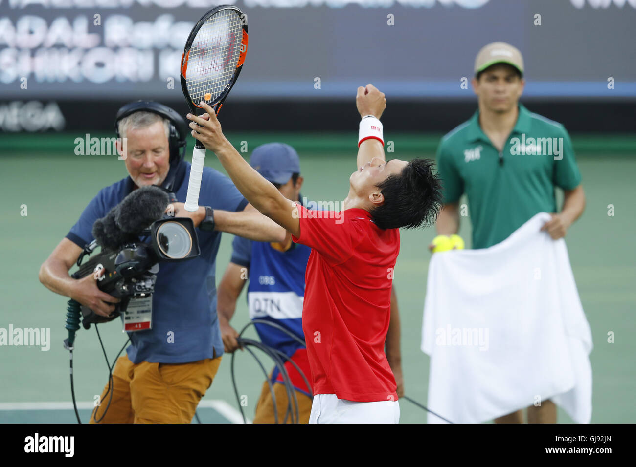 Rio de Janeiro, Brazil. 14th Aug, 2016. Kei Nishikori (JPN) Tennis ...