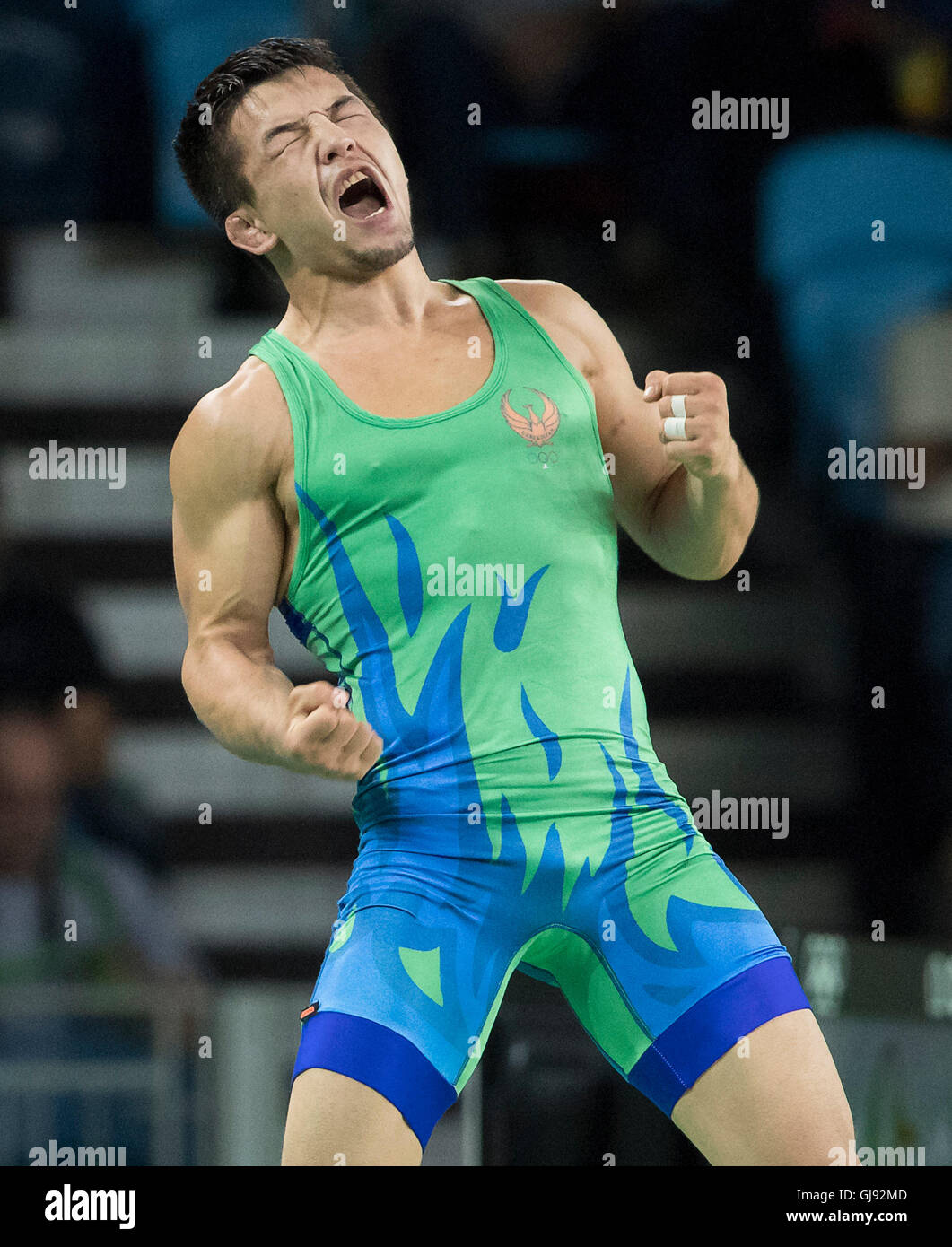 Rio de Janeiro, RJ, Brazil. 14th Aug, 2016. OLYMPICS WRESTLING ...