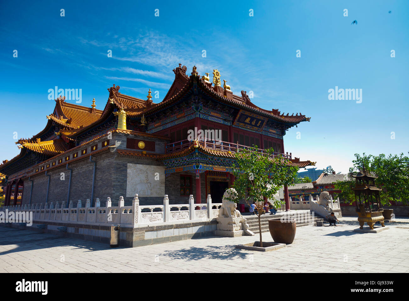 Hohhot Dazhao Temple Stock Photo - Alamy