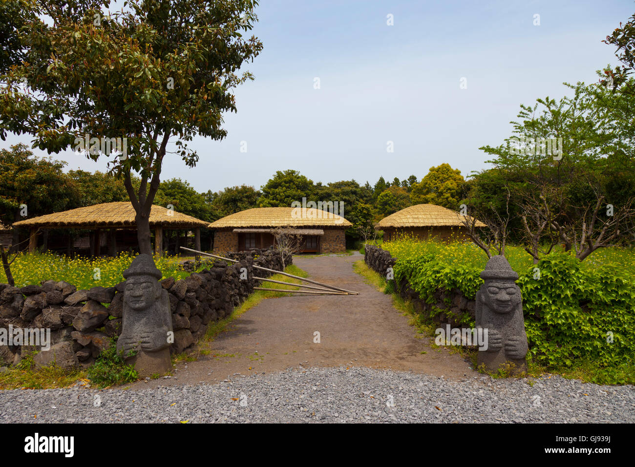 Jeju island town folk village hi-res stock photography and images - Alamy