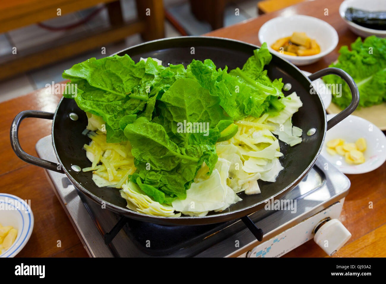 Jeju Island, Korea pot Stock Photo - Alamy