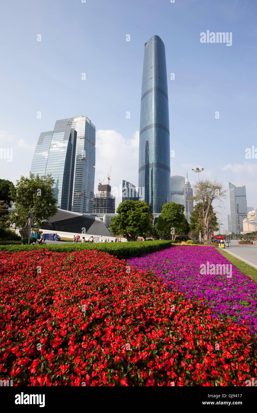 Guangzhou Flower City Plaza Stock Photo - Alamy