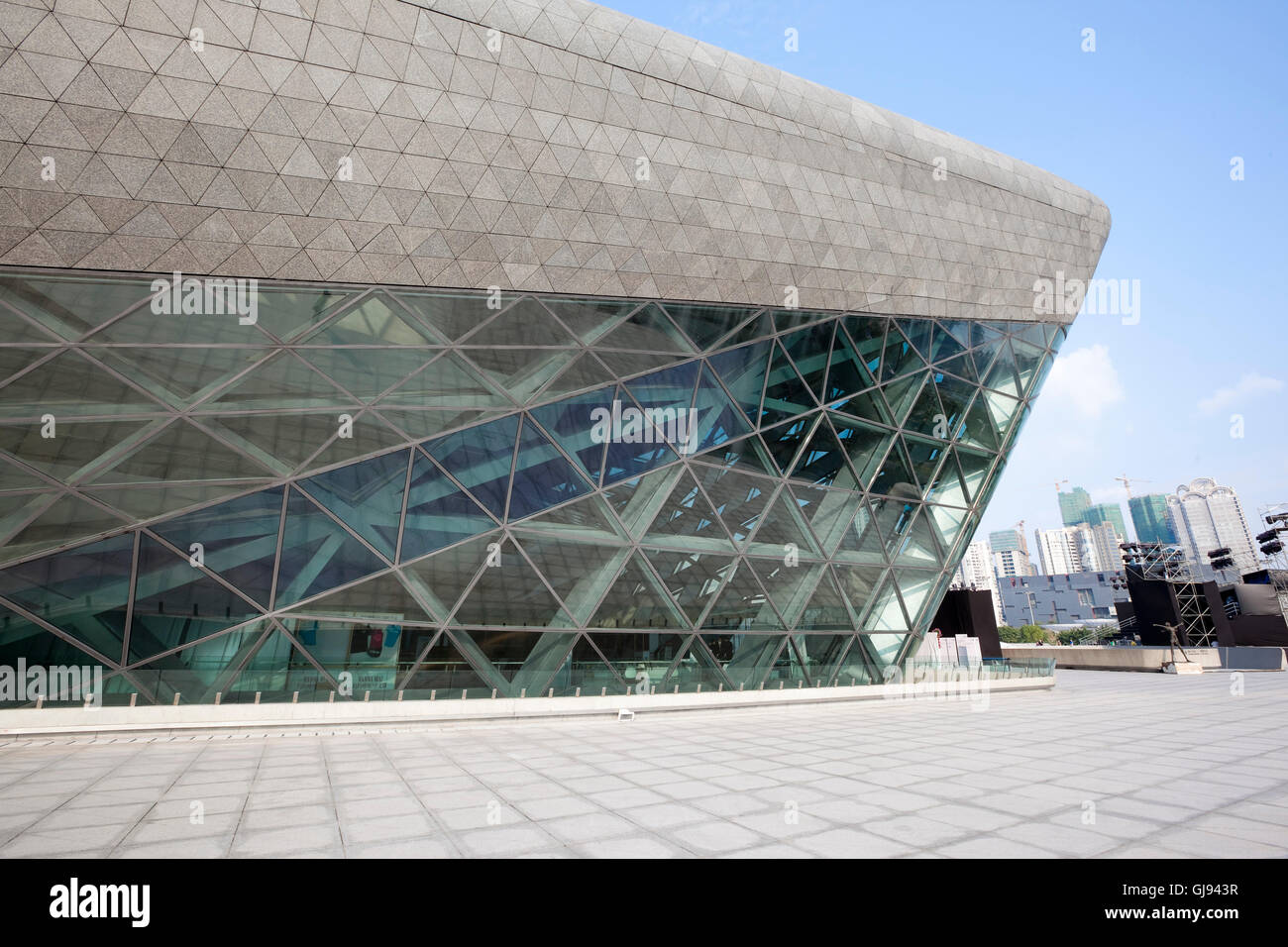 Guangzhou Opera House Stock Photo - Alamy