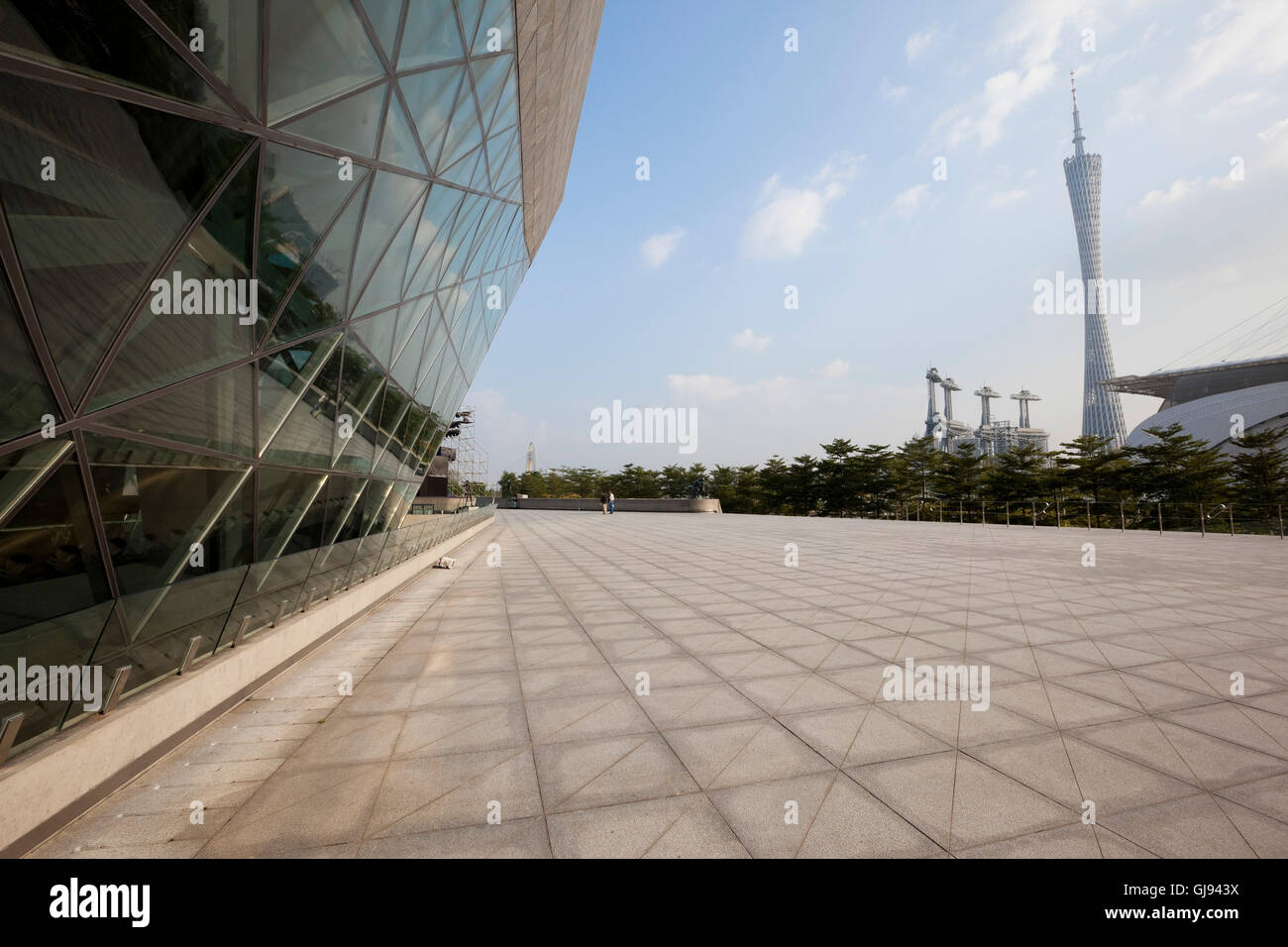 Guangzhou Opera House Stock Photo - Alamy
