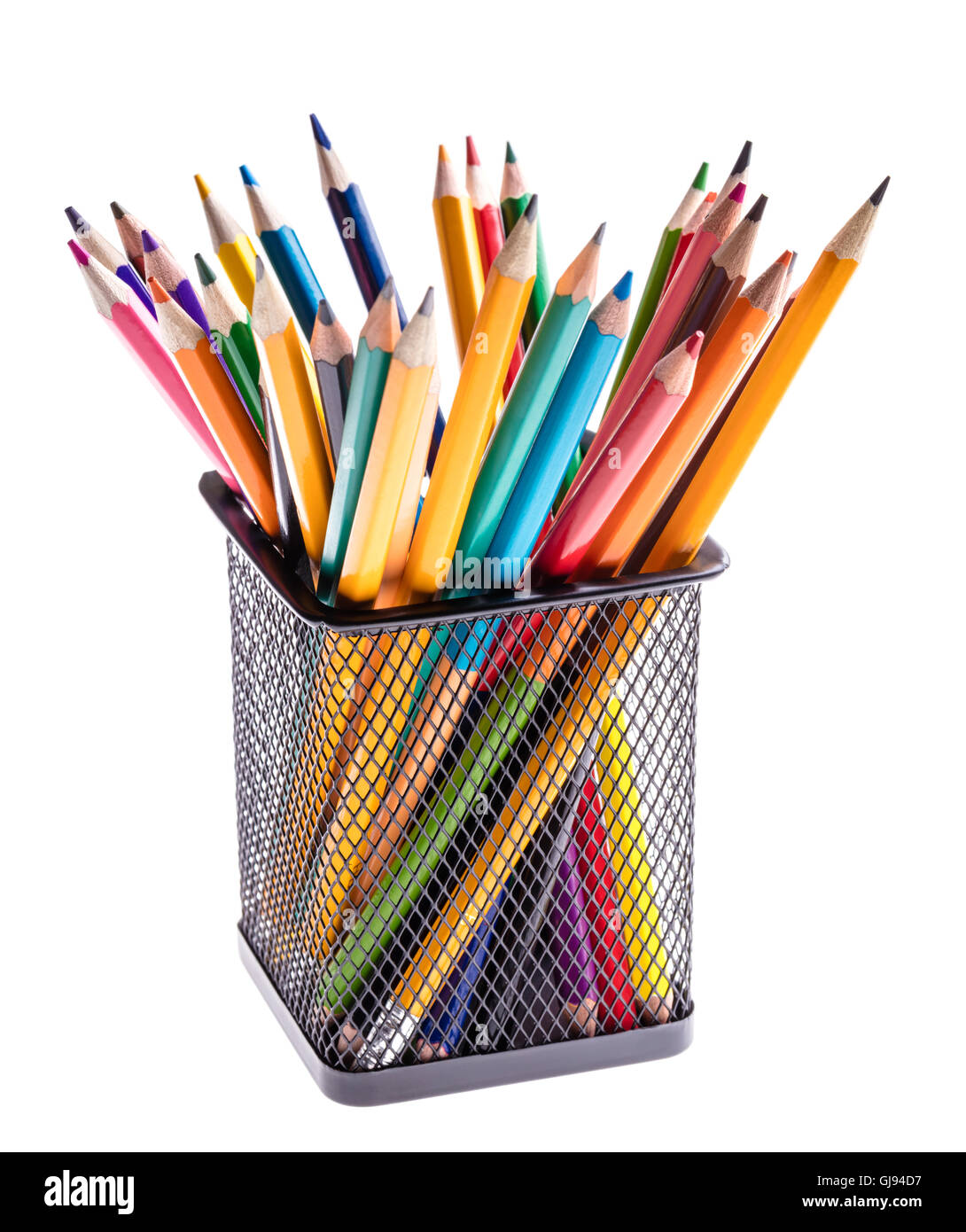 Pencil basket hi-res stock photography and images - Alamy