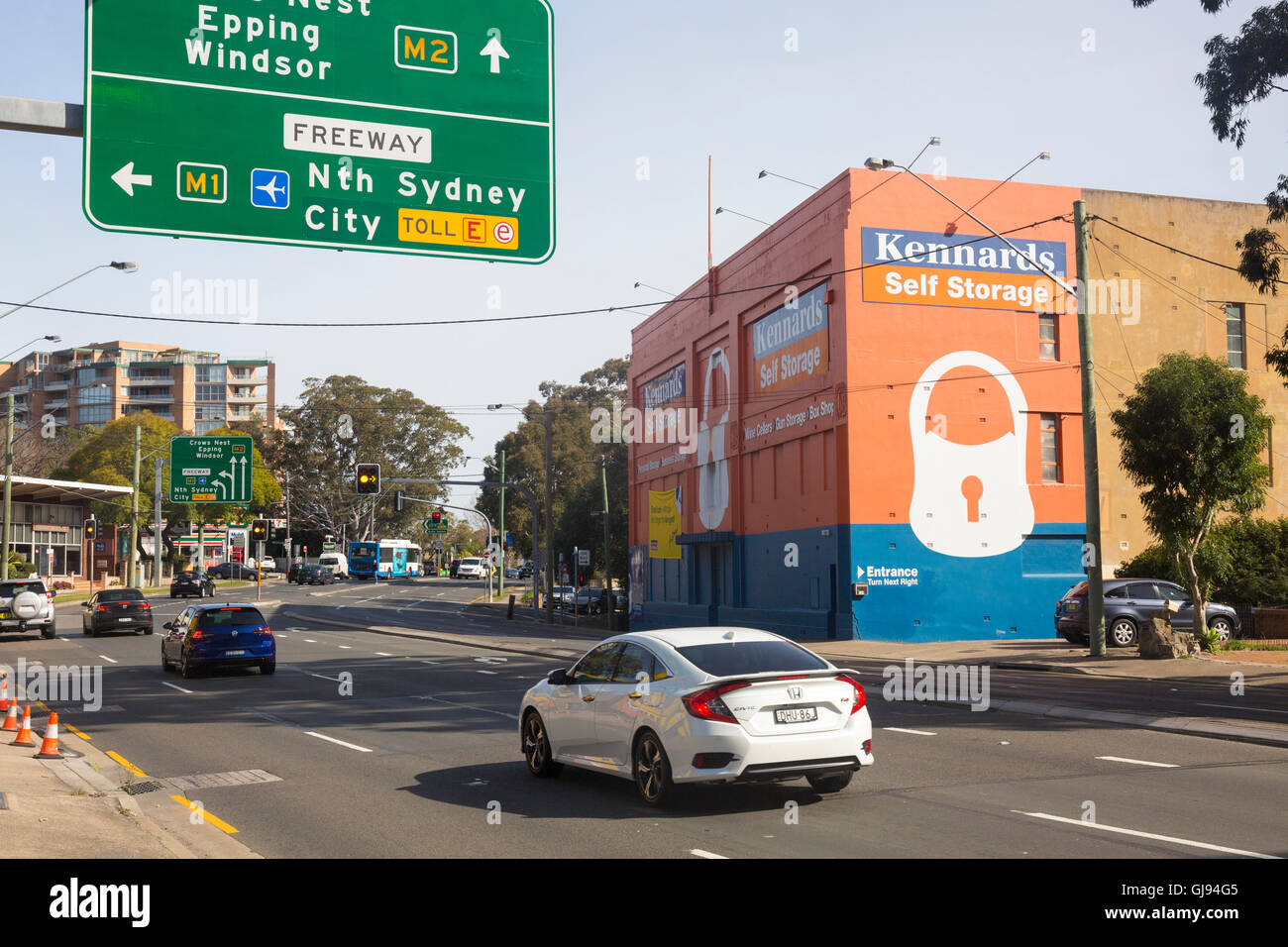 Sydney road signs hi-res stock photography and images - Alamy