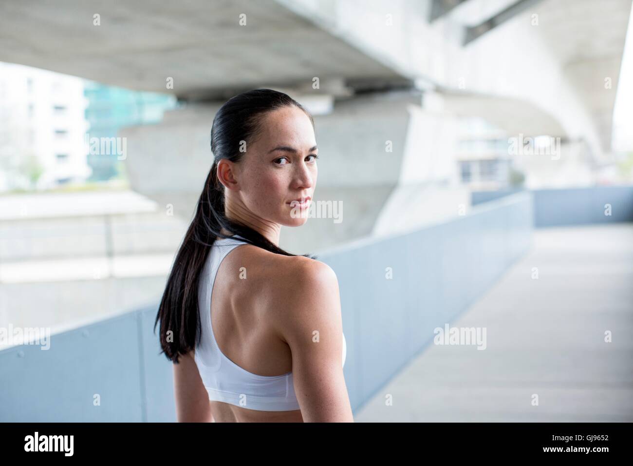 Crop Top Model Released High Resolution Stock Photography and Images ...