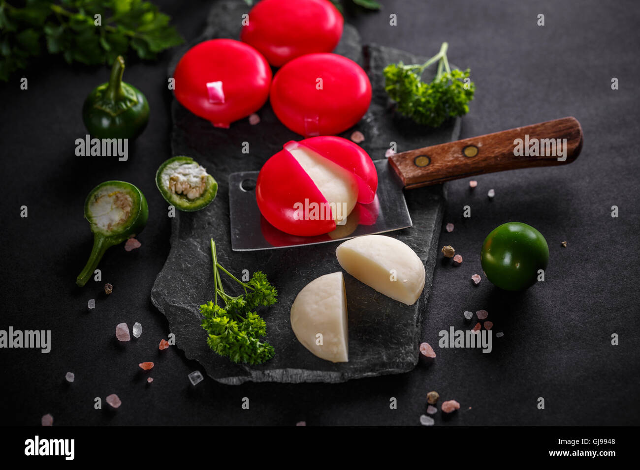 Babybel cheese hi-res stock photography and images - Alamy