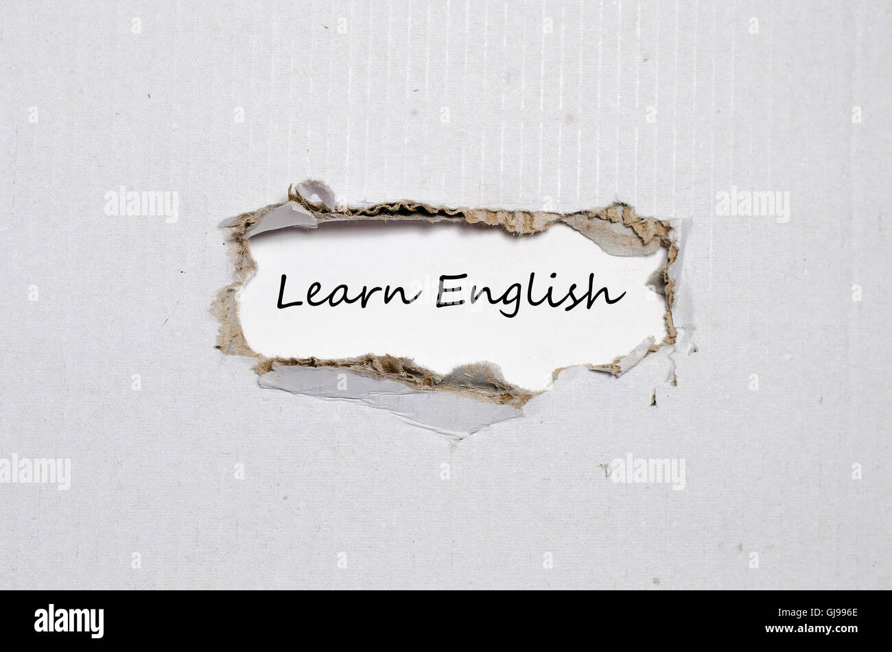 Torn paper font hi-res stock photography and images - Alamy