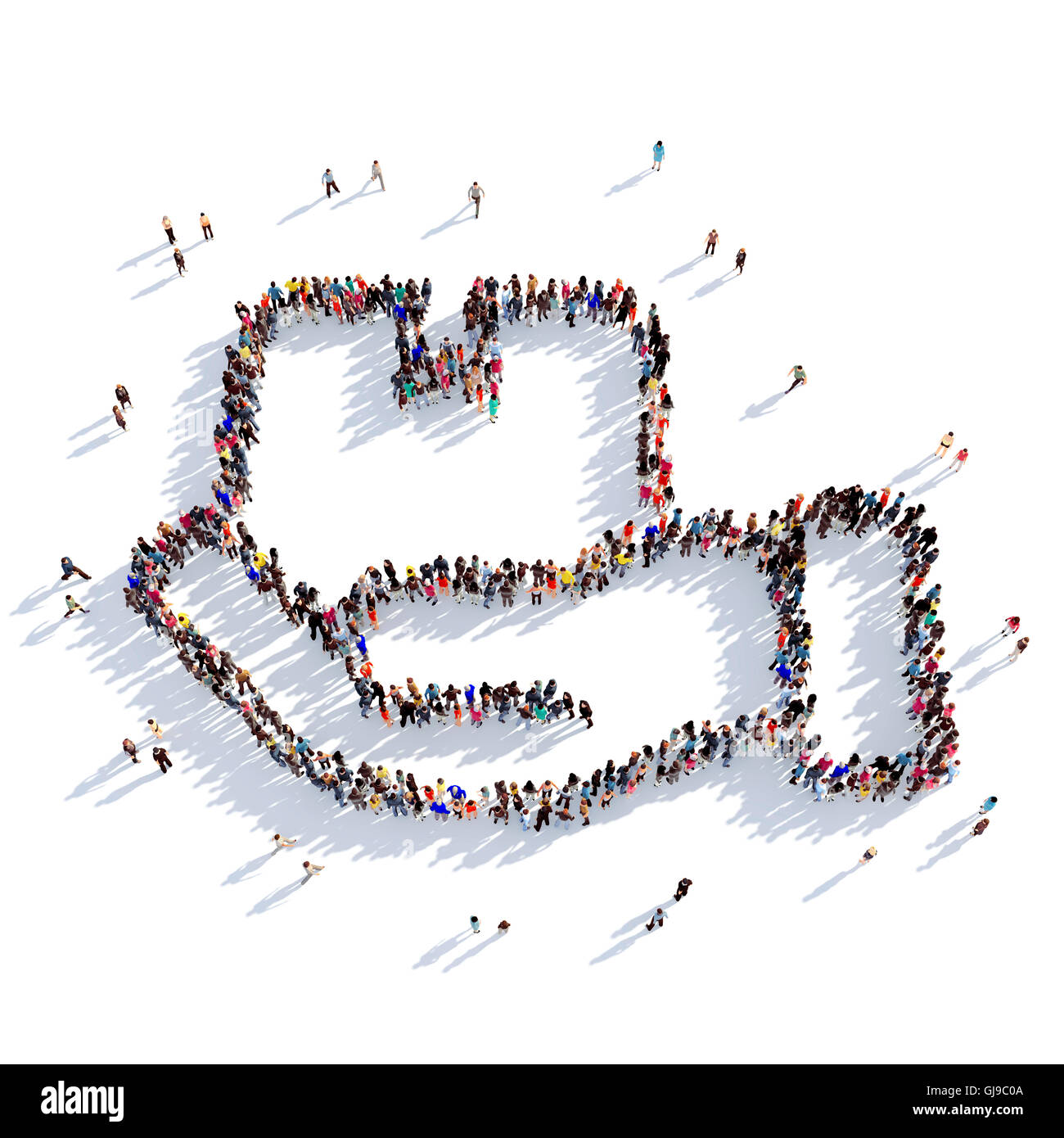 Mailman delivery service Cut Out Stock Images & Pictures - Alamy