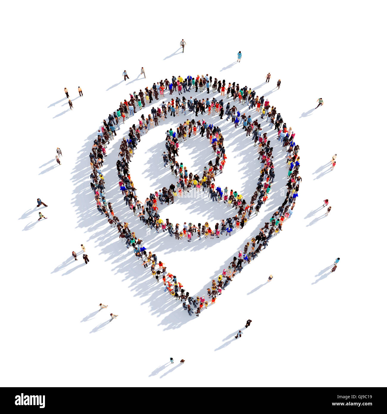 3d road map Cut Out Stock Images & Pictures - Alamy