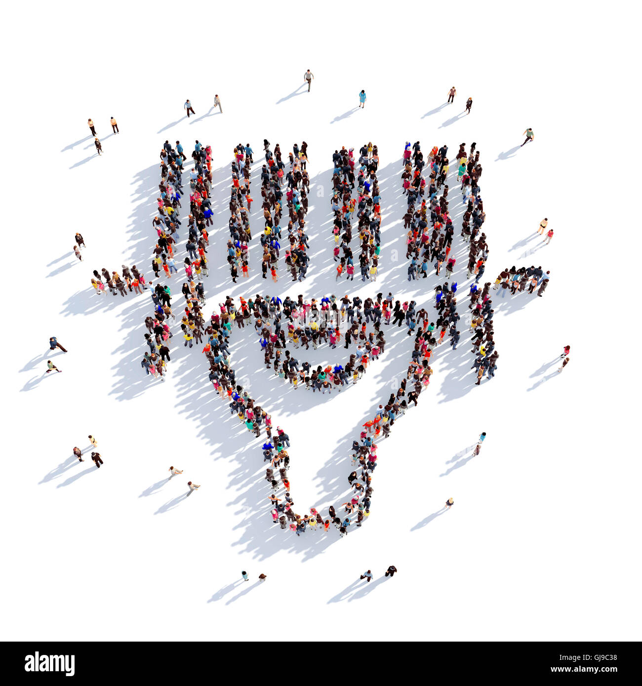 Barcode man Cut Out Stock Images & Pictures - Alamy