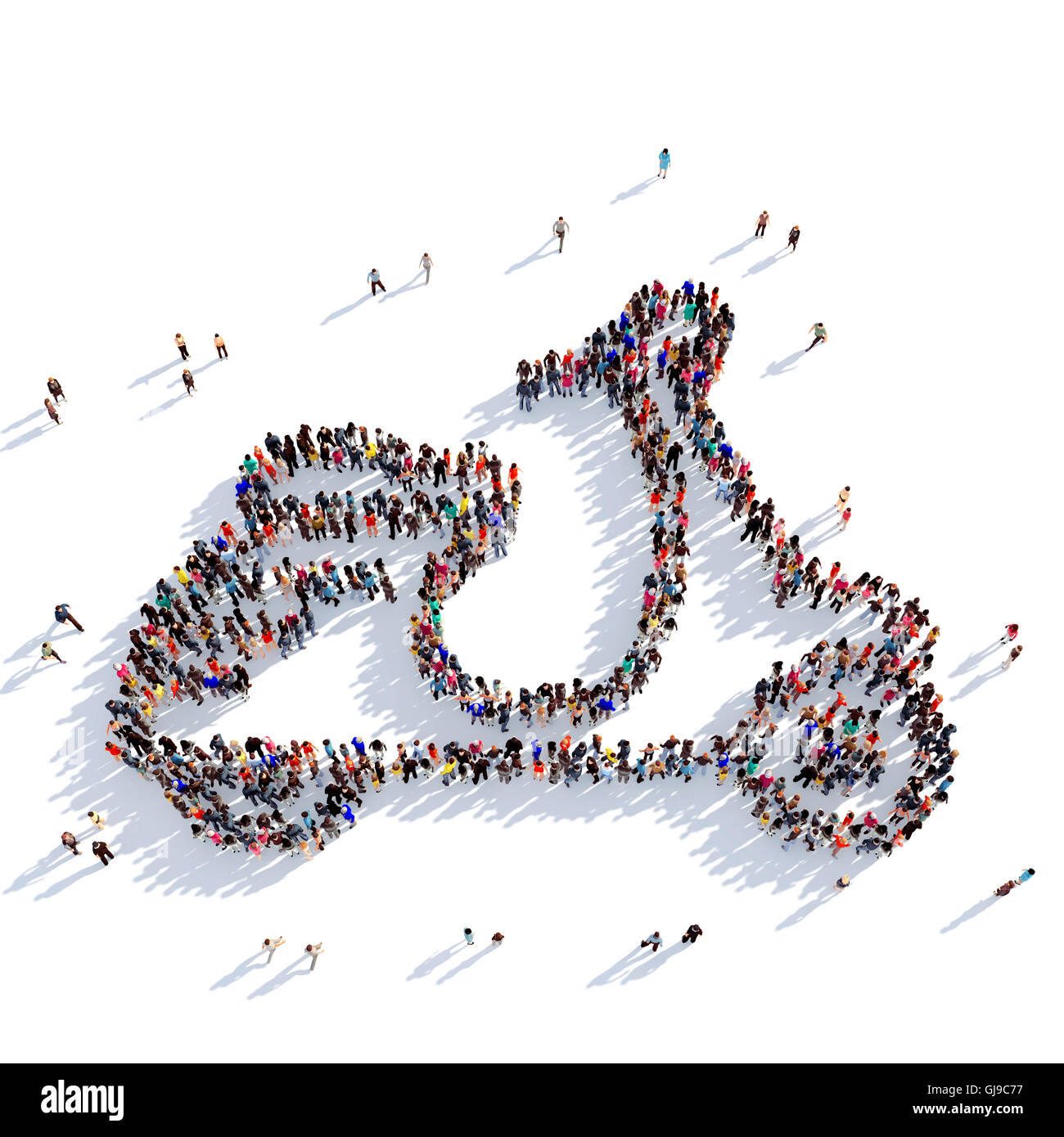 Scooter delivery concept Cut Out Stock Images & Pictures - Alamy