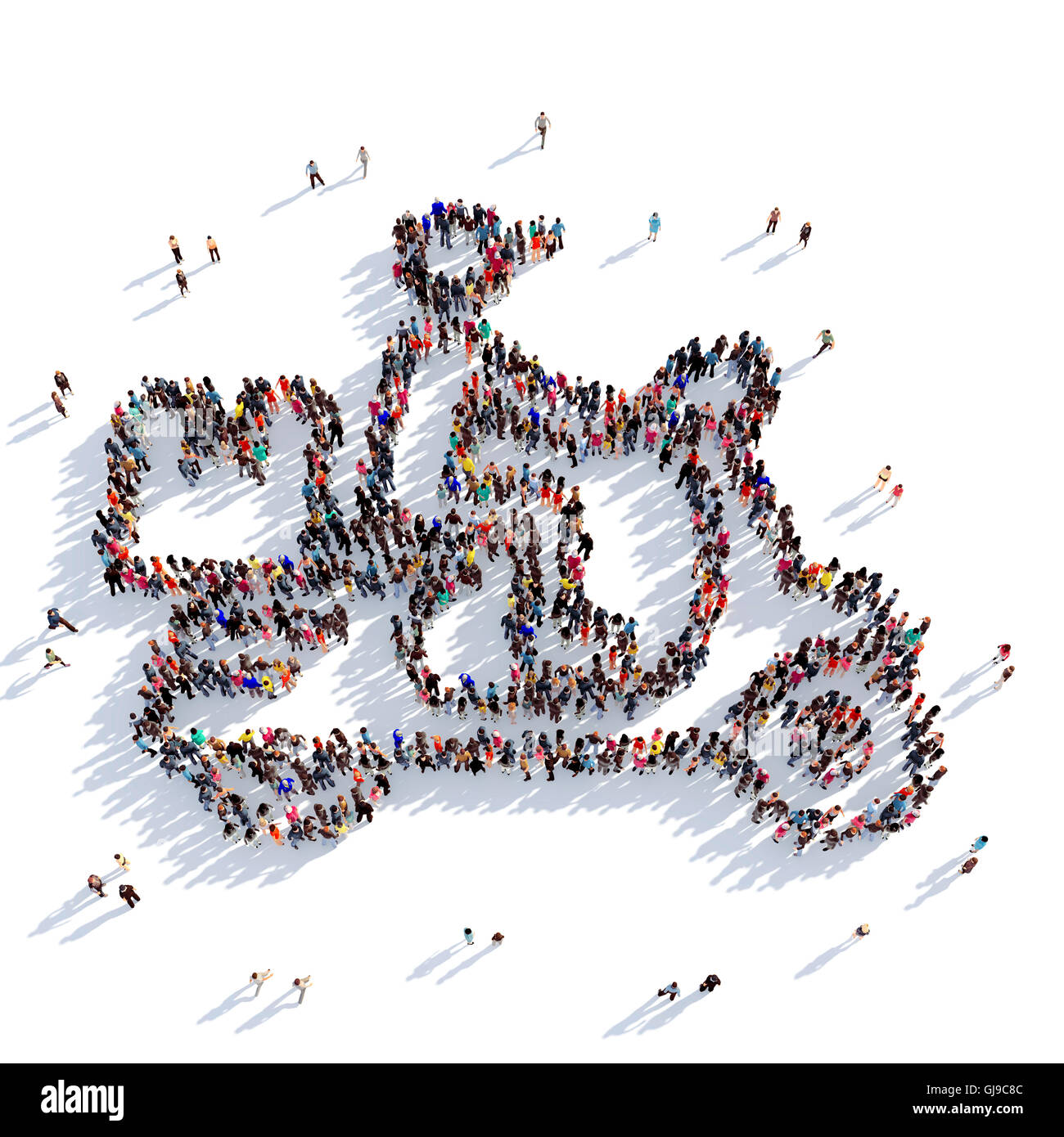 Scooter delivery concept Cut Out Stock Images & Pictures - Alamy