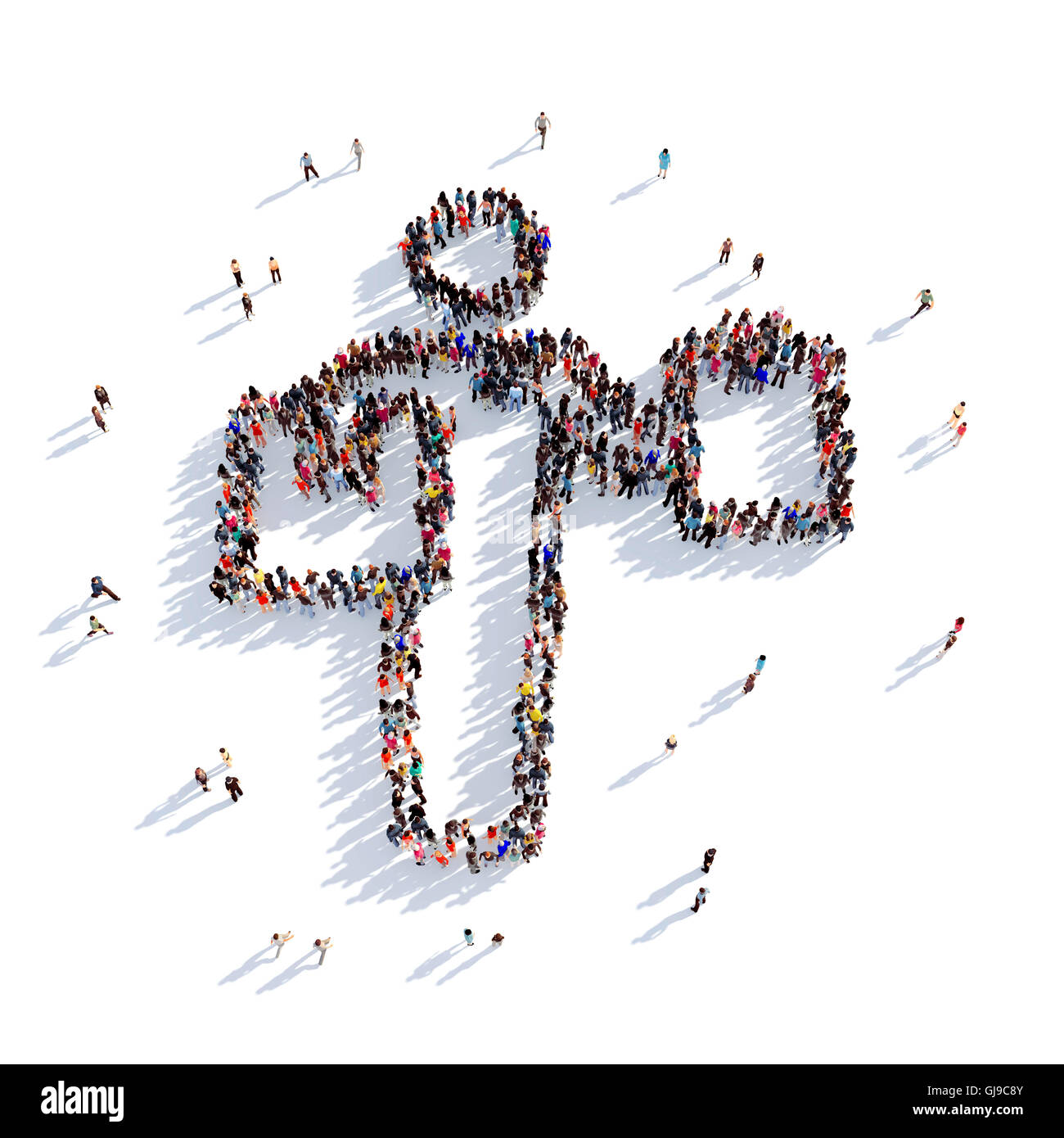 Postal service postman character Cut Out Stock Images & Pictures - Alamy