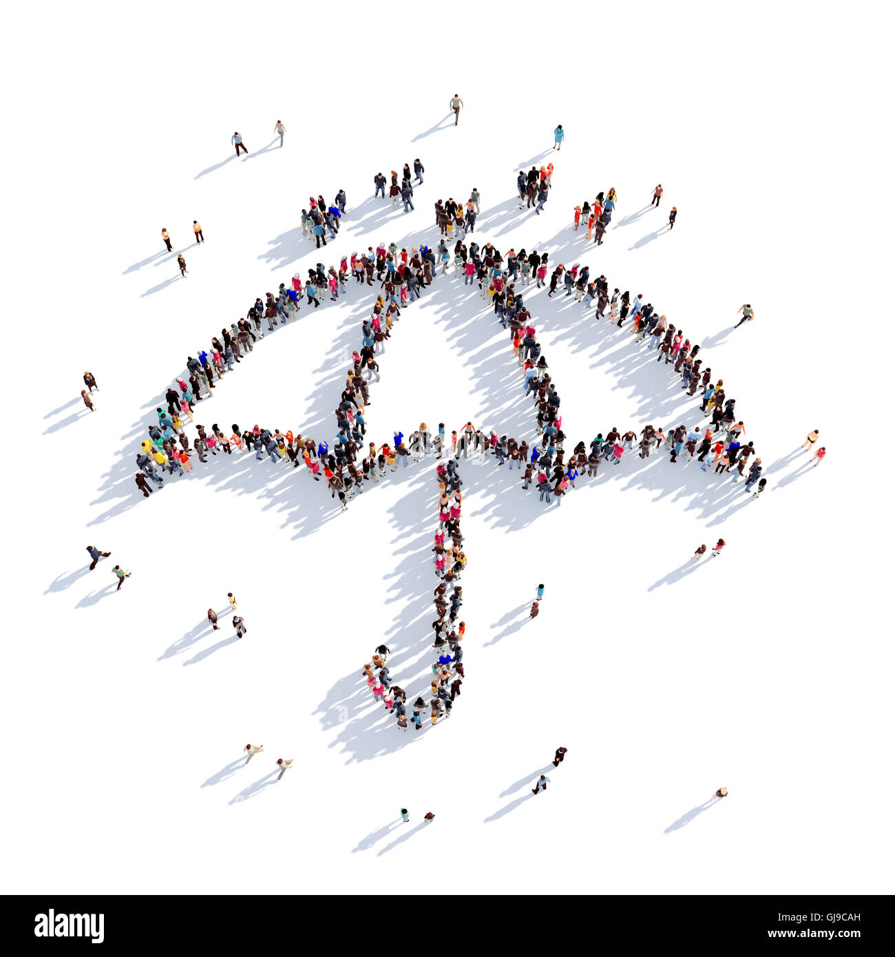 Rain people Cut Out Stock Images & Pictures - Alamy