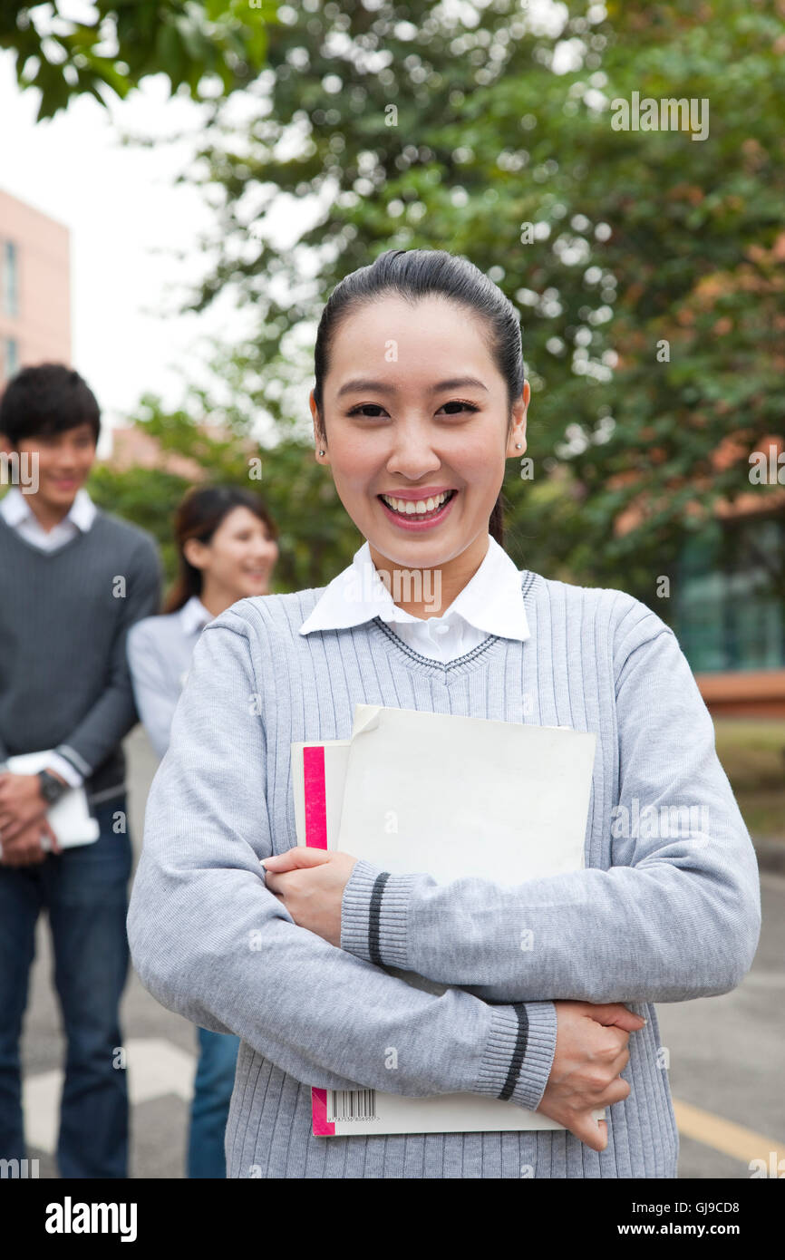 Young university student campus stroll Stock Photo - Alamy