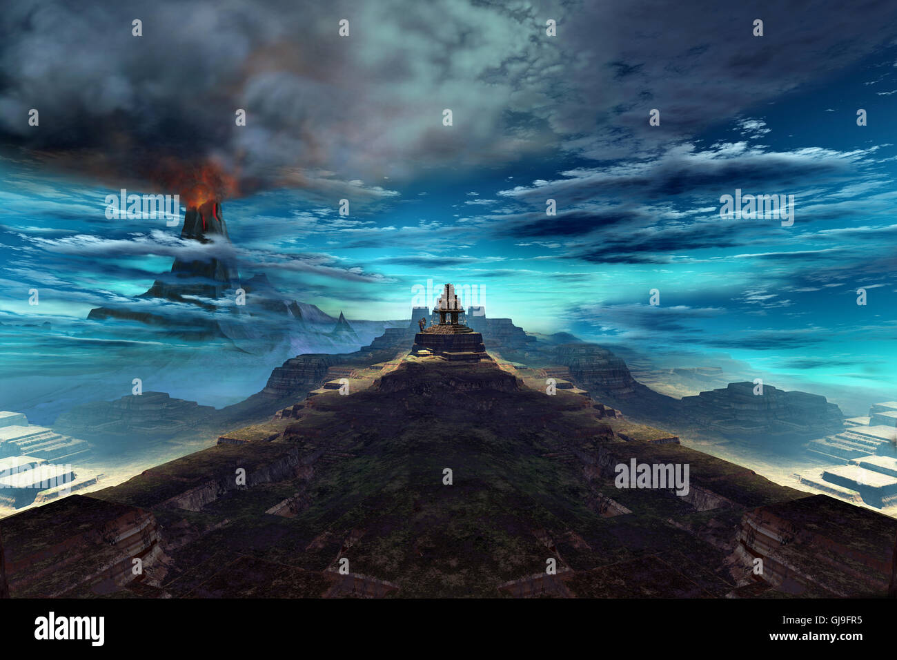 Ominous temple hi-res stock photography and images - Alamy