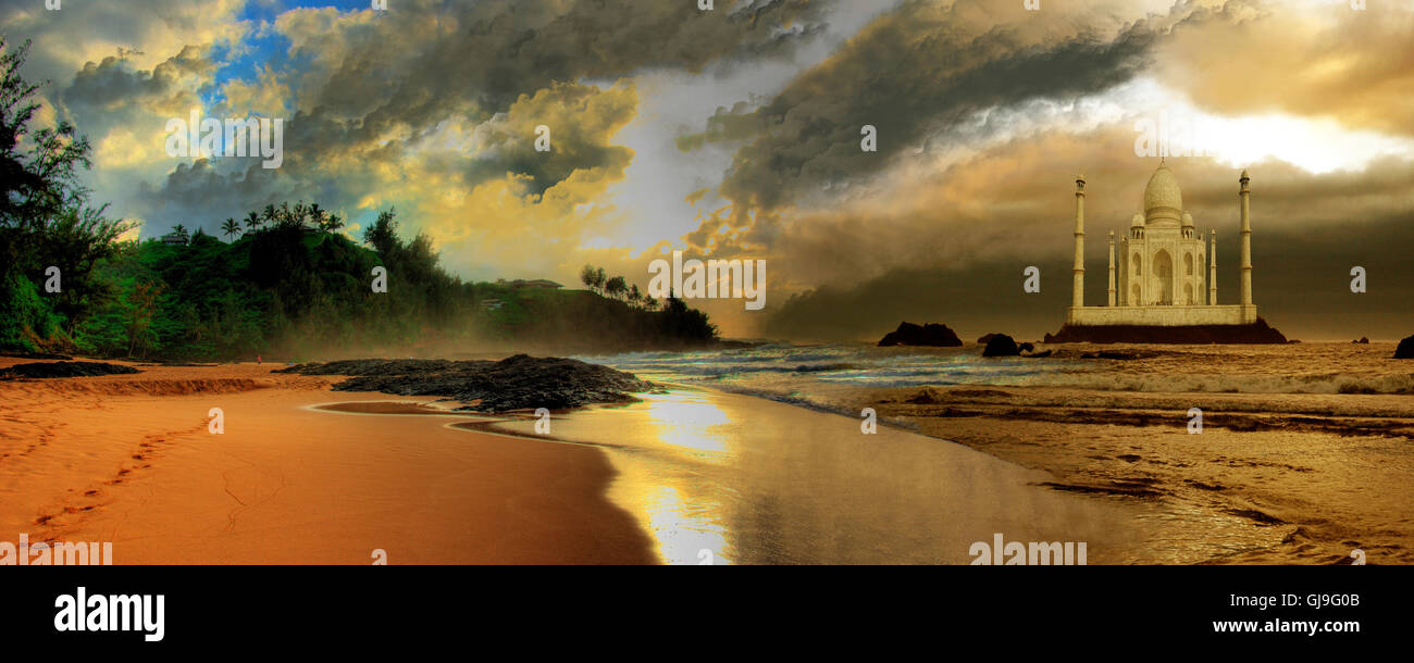 THE GOLDEN PATH Stock Photo - Alamy