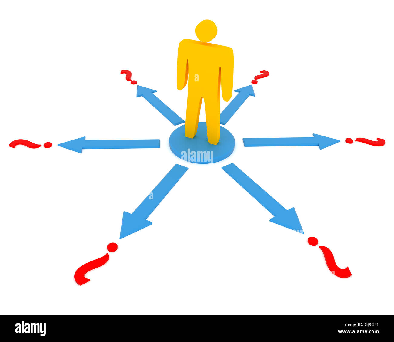 Concept of decision making Stock Photo - Alamy