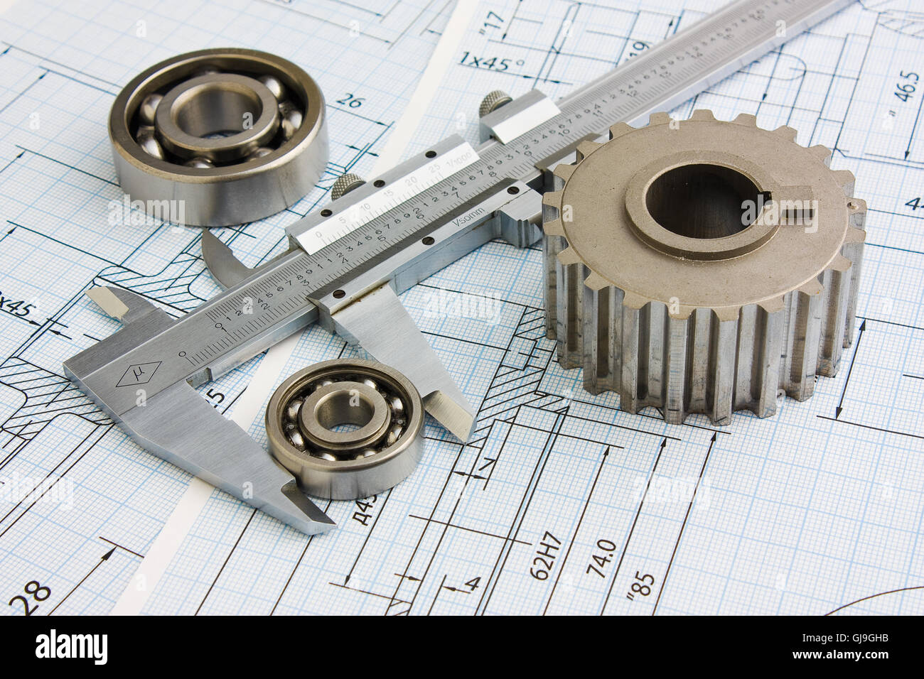 tools and mechanisms detail Stock Photo - Alamy