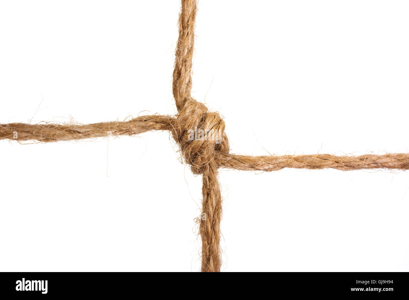 knot tied by a rope Stock Photo - Alamy
