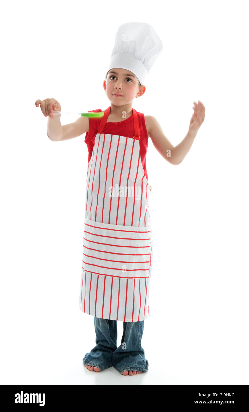 Young boy chef Stock Photo - Alamy