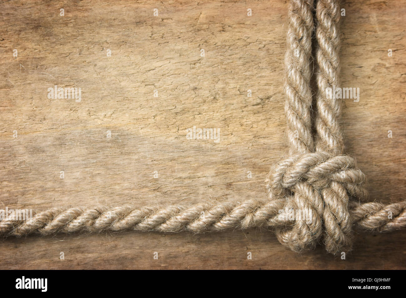 frame made of old rope Stock Photo - Alamy