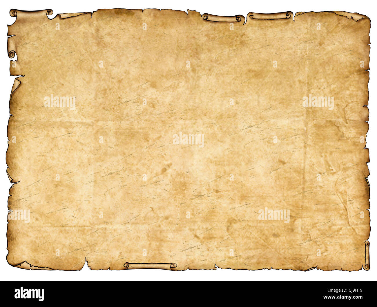 A piece of ancient paper Stock Photo - Alamy