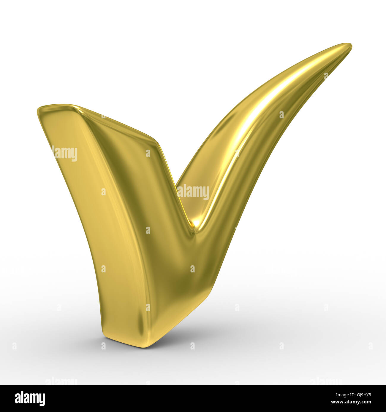 big positive symbol on white background. Isolated 3D image Stock Photo ...