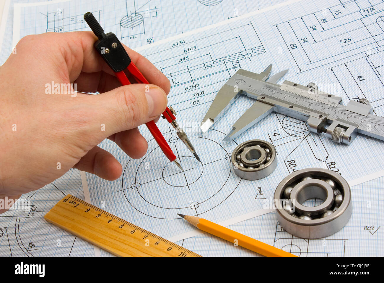 tools and mechanisms detail Stock Photo - Alamy