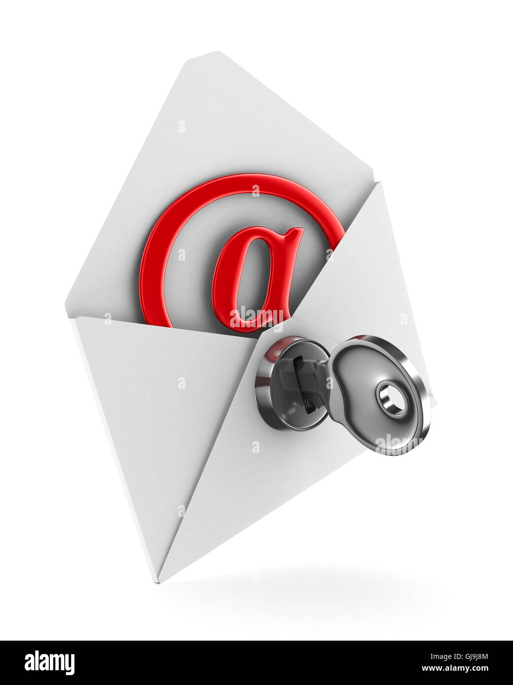 White line mail message lock hi-res stock photography and images - Alamy