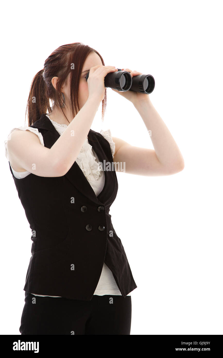 Looking at the future Stock Photo - Alamy