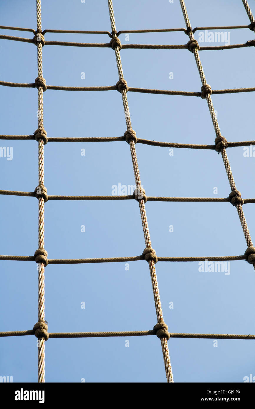 rigging of big sailing ship Stock Photo - Alamy