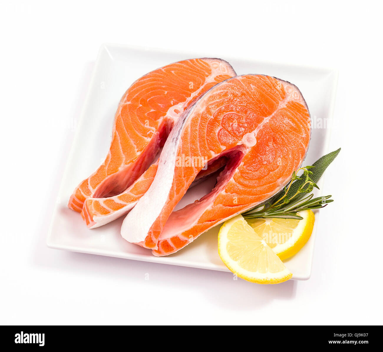 Cooking steak herbs Cut Out Stock Images & Pictures - Alamy