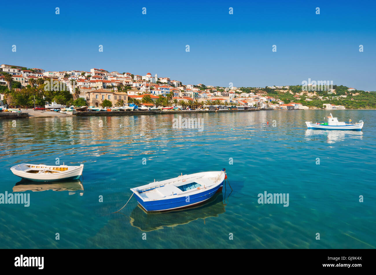 The town of Koroni, southern Greece Stock Photo - Alamy