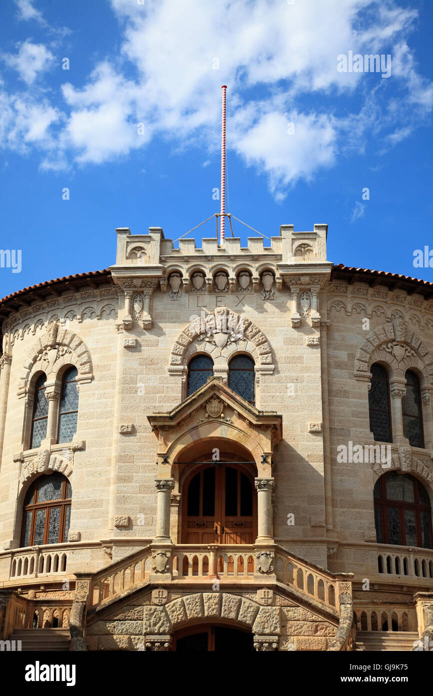 The court house of Monaco Stock Photo - Alamy