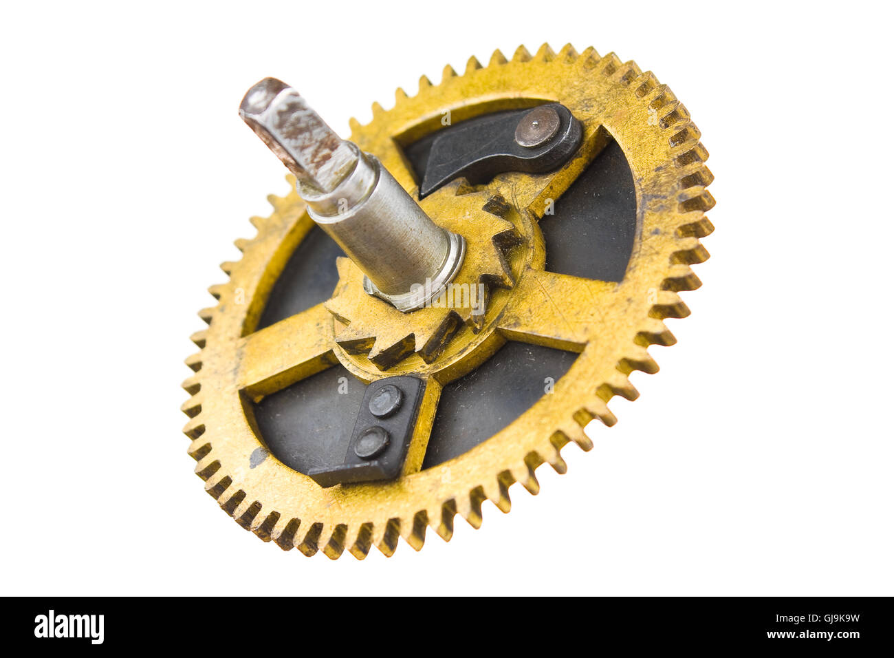 Gear of the clock Stock Photo - Alamy