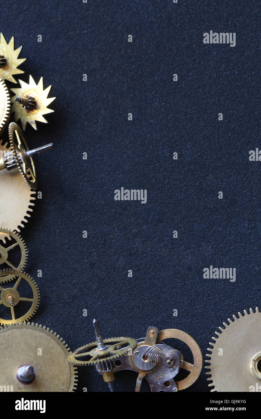 Clock border hi-res stock photography and images - Alamy