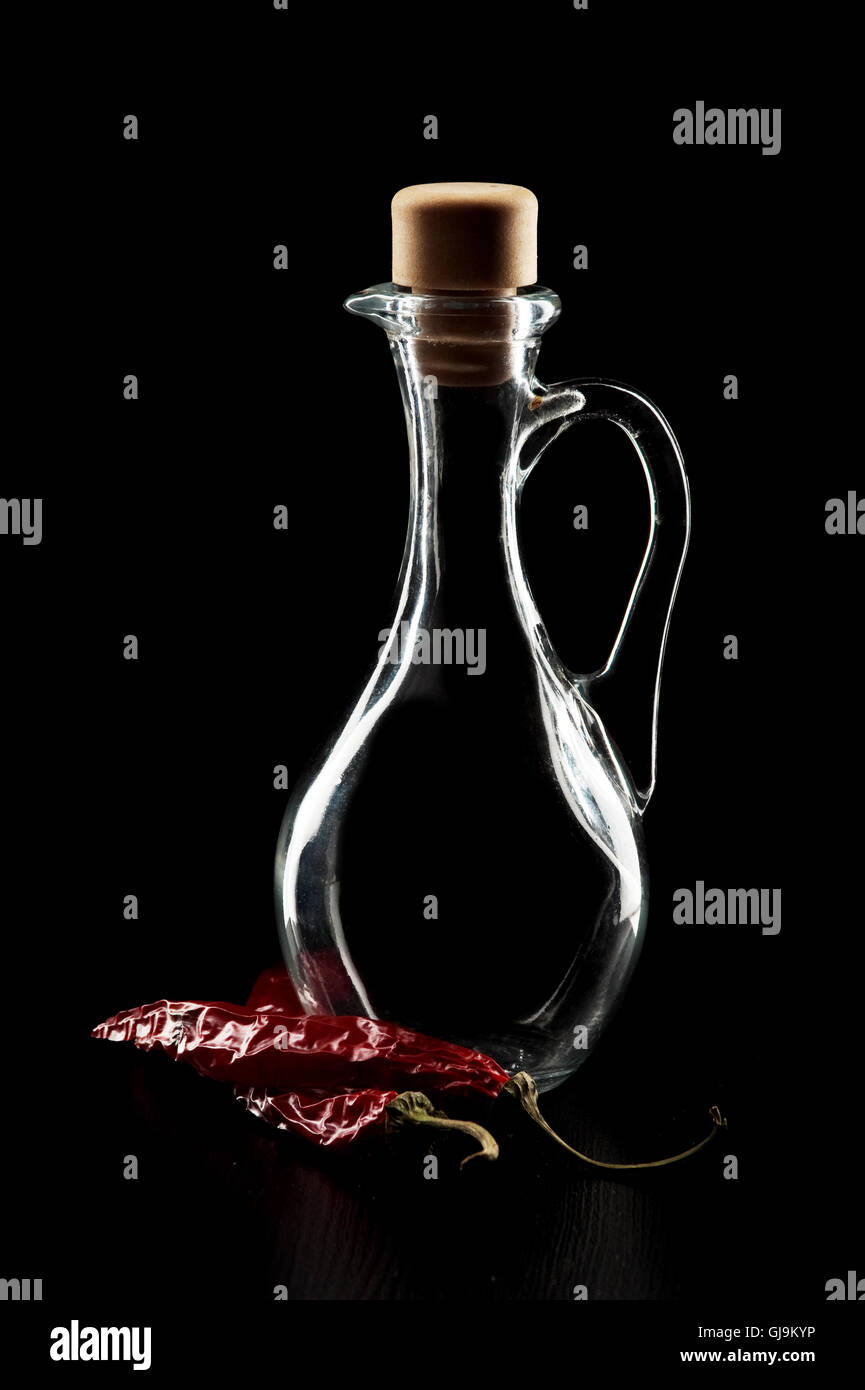 Bottle of vegetable oil Stock Photo - Alamy