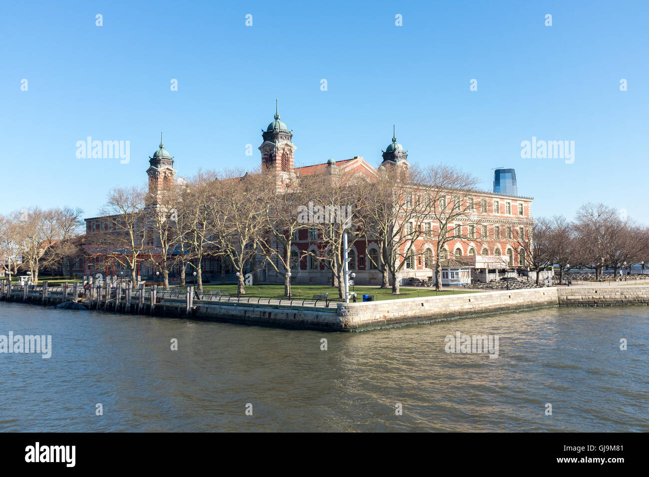 New York City USA Ellis Island. The island was the gateway for more ...