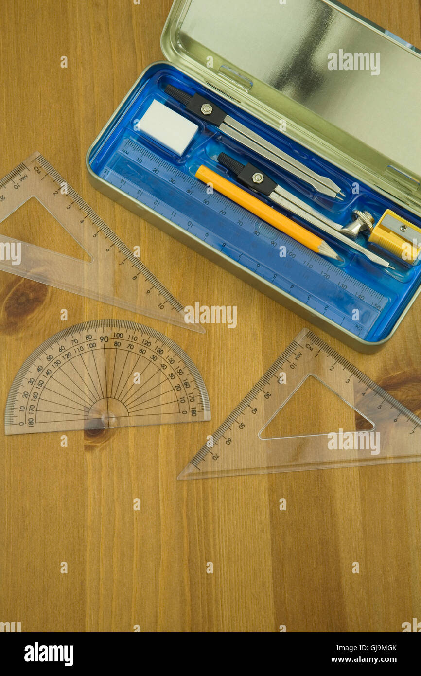 Maths measuring instrument hi-res stock photography and images - Alamy