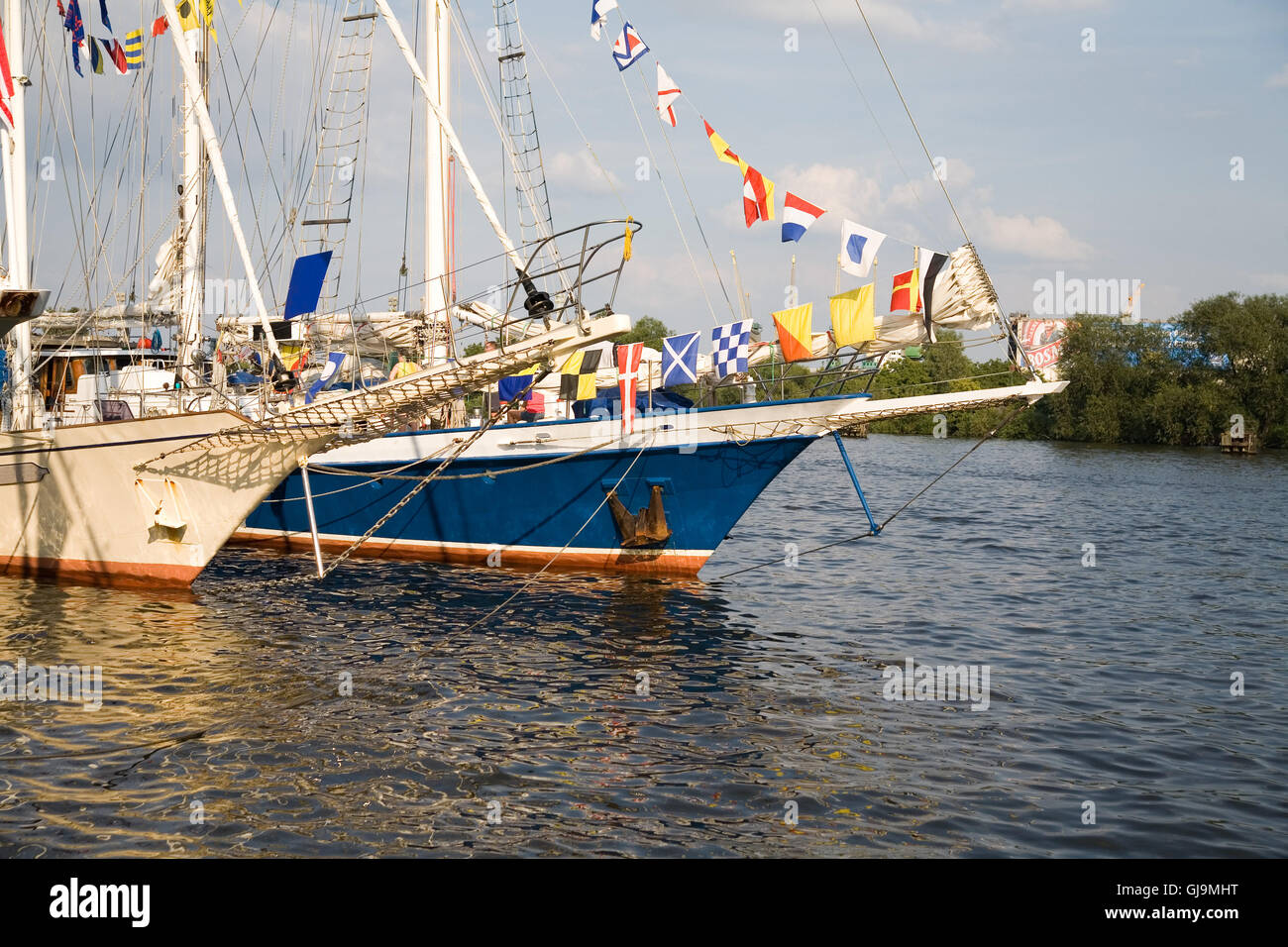 front of sailing ships Stock Photo - Alamy